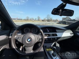 Grey BMW 530 2009 in Valmiera, with an engine capacity of 3.00 L and mileage of 412 thousand km for 7400 €, photo 3 on AUTOMOTO.COM.LV