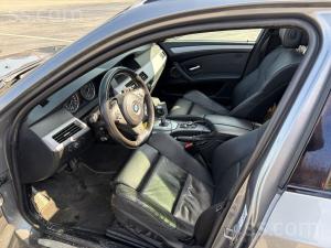 Grey BMW 530 2009 in Valmiera, with an engine capacity of 3.00 L and mileage of 412 thousand km for 7400 €, photo 4 on AUTOMOTO.COM.LV