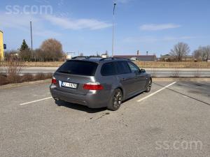 Grey BMW 530 2009 in Valmiera, with an engine capacity of 3.00 L and mileage of 412 thousand km for 7400 €, photo 7 on AUTOMOTO.COM.LV