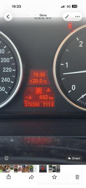 Grey BMW 530 2009 in Rezekne, with an engine capacity of 3.00 L and mileage of 376 thousand km for 5800 €, photo 3 on AUTOMOTO.COM.LV