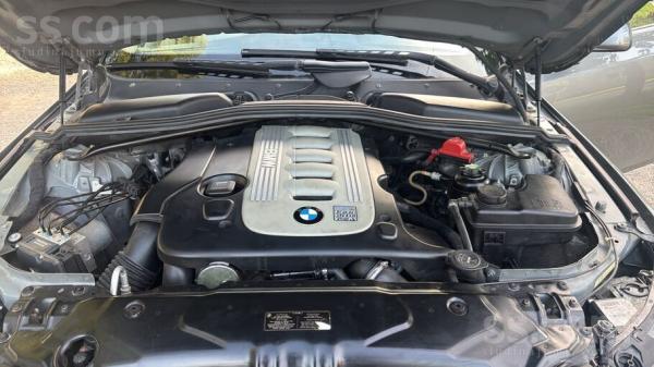 Grey BMW 530 2009 in Rezekne, with an engine capacity of 3.00 L and mileage of 376 thousand km for 5800 €, photo 8 on AUTOMOTO.COM.LV