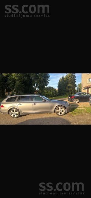 Grey BMW 530 2009 in Rezekne, with an engine capacity of 3.00 L and mileage of 376 thousand km for 5800 €, photo 13 on AUTOMOTO.COM.LV