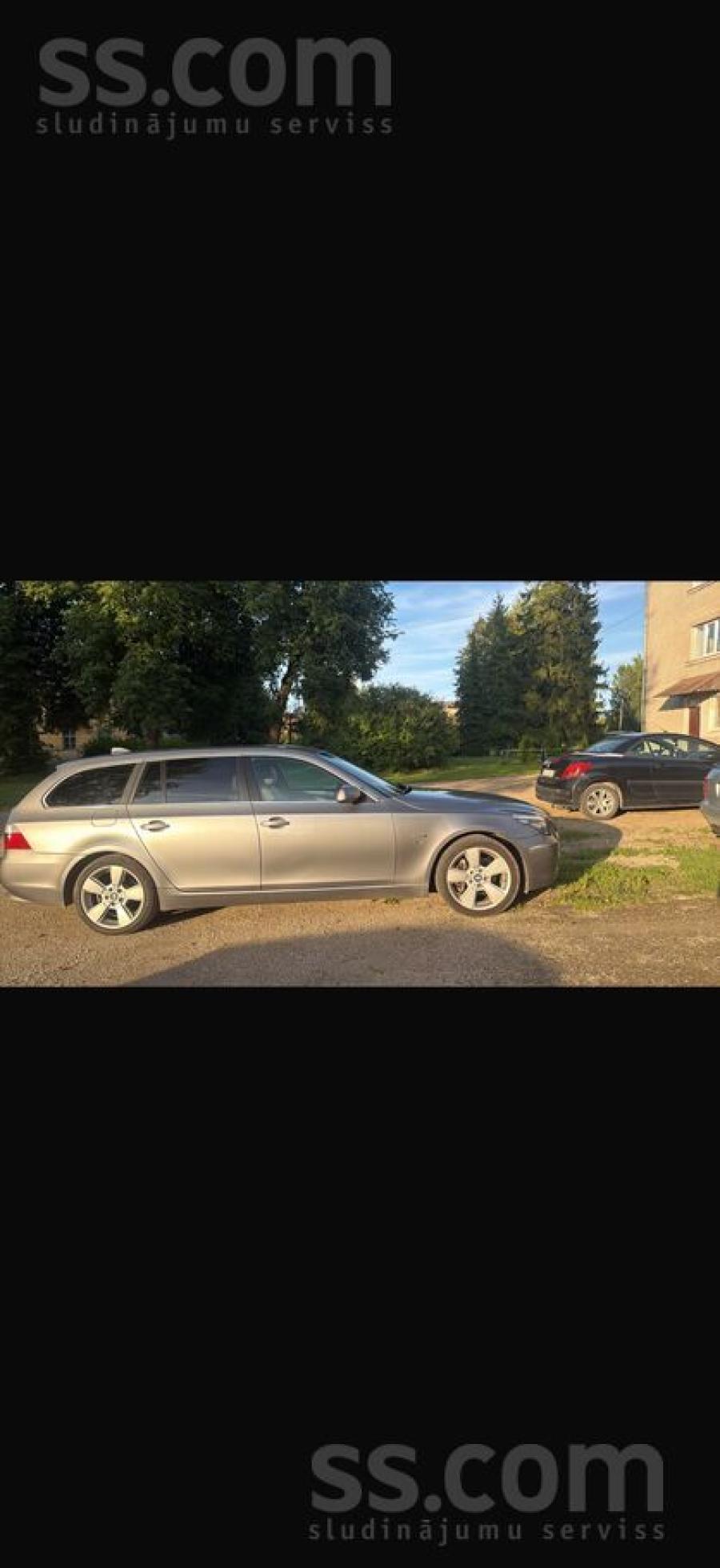 Grey BMW 530 2009 in Rezekne, with an engine capacity of 3.00 L and mileage of 376 thousand km for 5800 €, photo 13 on AUTOMOTO.COM.LV