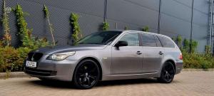 Pelēks BMW 530 2009 Viļņa, ar dzinēja tilpumu 2.99 L un nobraukumu 275 tūkst. km par 4850 €, foto  vietnē AUTOMOTO.COM.LV