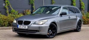 Pelēks BMW 530 2009 Viļņa, ar dzinēja tilpumu 2.99 L un nobraukumu 275 tūkst. km par 4850 €, foto 6 vietnē AUTOMOTO.COM.LV