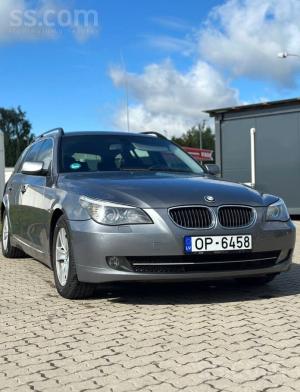Grey BMW 530 2009 in Rezekne, with an engine capacity of 3.00 L and mileage of 346 thousand km for 5390 €, photo 3 on AUTOMOTO.COM.LV