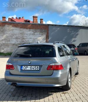 Grey BMW 530 2009 in Rezekne, with an engine capacity of 3.00 L and mileage of 346 thousand km for 5390 €, photo 5 on AUTOMOTO.COM.LV