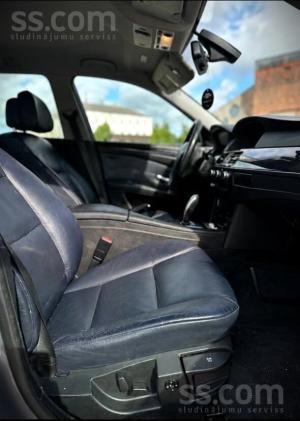 Grey BMW 530 2009 in Rezekne, with an engine capacity of 3.00 L and mileage of 346 thousand km for 5390 €, photo 7 on AUTOMOTO.COM.LV