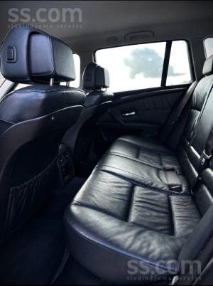Grey BMW 530 2009 in Rezekne, with an engine capacity of 3.00 L and mileage of 346 thousand km for 5390 €, photo 8 on AUTOMOTO.COM.LV