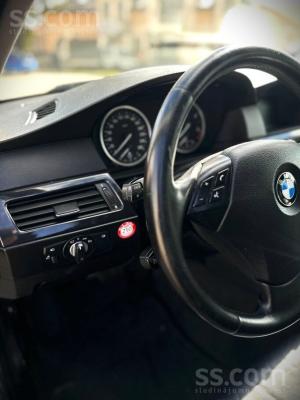Grey BMW 530 2009 in Rezekne, with an engine capacity of 3.00 L and mileage of 346 thousand km for 5390 €, photo 11 on AUTOMOTO.COM.LV