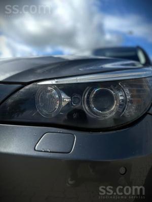 Grey BMW 530 2009 in Rezekne, with an engine capacity of 3.00 L and mileage of 346 thousand km for 5390 €, photo 14 on AUTOMOTO.COM.LV
