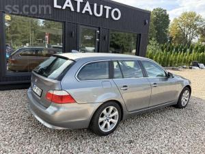 Grey BMW 530 2009 in Riga, with an engine capacity of 3.00 L and mileage of 292 thousand km for 3990 €, photo 4 on AUTOMOTO.COM.LV