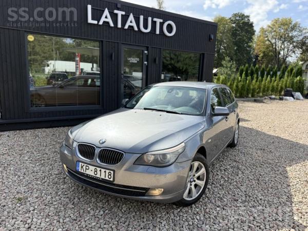 Grey BMW 530 2009 in Riga, with an engine capacity of 3.00 L and mileage of 292 thousand km for 3990 €, photo 8 on AUTOMOTO.COM.LV