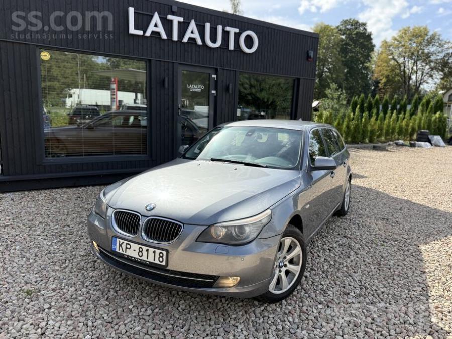 Grey BMW 530 2009 in Riga, with an engine capacity of 3.00 L and mileage of 292 thousand km for 3990 €, photo 8 on AUTOMOTO.COM.LV