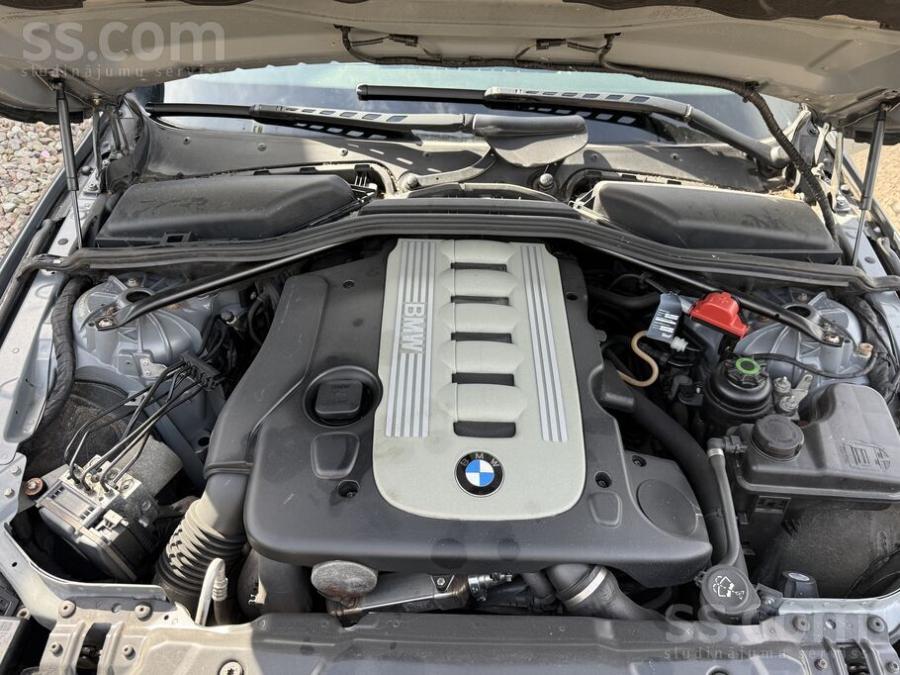 Grey BMW 530 2009 in Riga, with an engine capacity of 3.00 L and mileage of 292 thousand km for 3990 €, photo 29 on AUTOMOTO.COM.LV