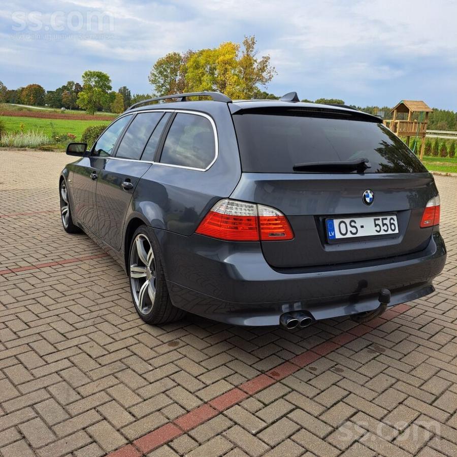 Pelēks BMW 530 2009 Rēzekne, ar dzinēja tilpumu 3.00 L un nobraukumu 0 tūkst. km par 4950 €, foto 8 vietnē AUTOMOTO.COM.LV