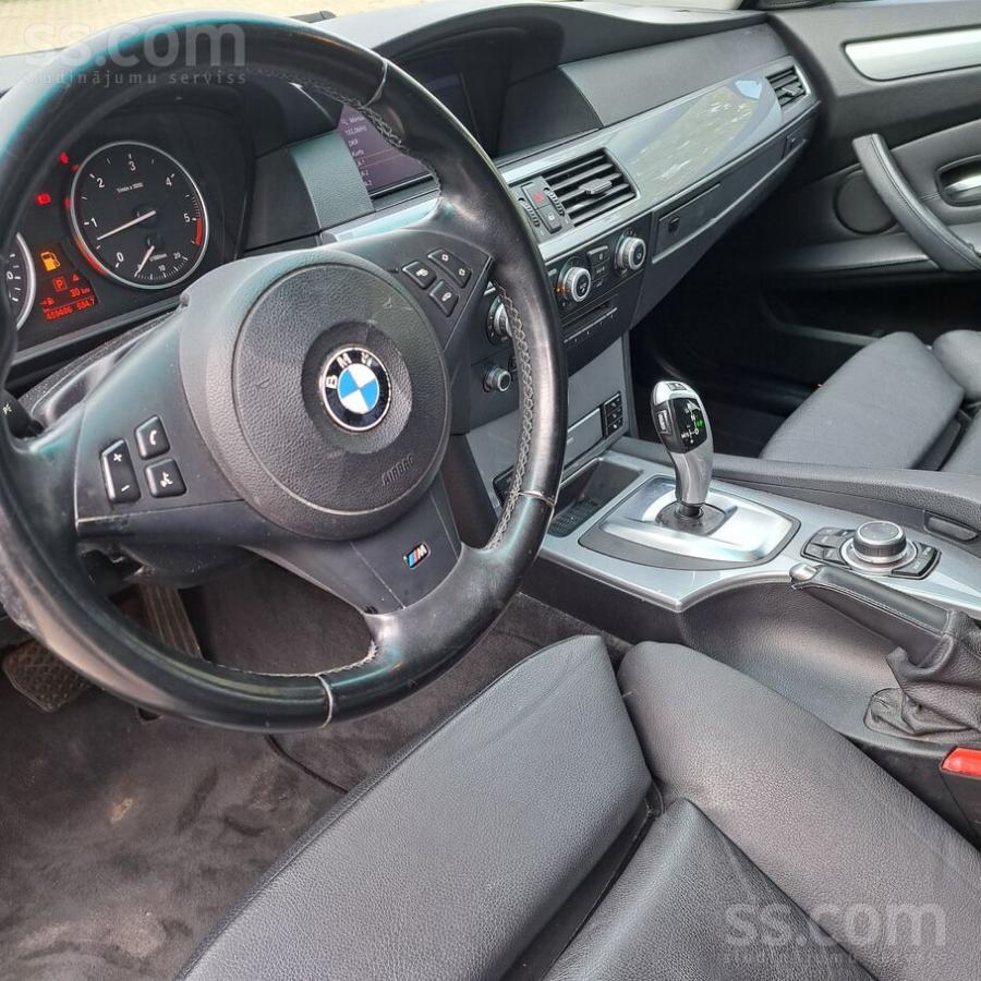 Pelēks BMW 530 2009 Rēzekne, ar dzinēja tilpumu 3.00 L un nobraukumu 0 tūkst. km par 4950 €, foto 15 vietnē AUTOMOTO.COM.LV