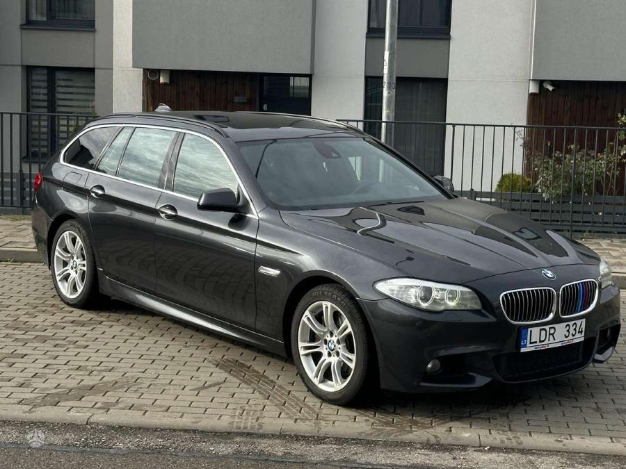 Grey BMW 530 2010 in Vilnius, with an engine capacity of 2.99 L and mileage of 321 thousand km for 7900 €, photo 1 on AUTOMOTO.COM.LV