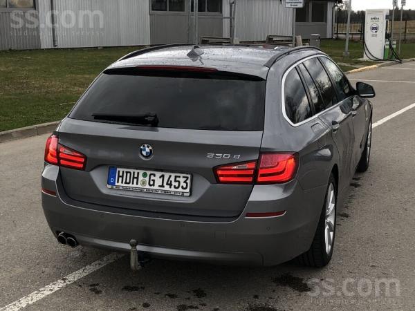 Grey BMW 530 2010 in Cesis, with an engine capacity of 3.00 L and mileage of 0 thousand km for 8990 €, photo 3 on AUTOMOTO.COM.LV