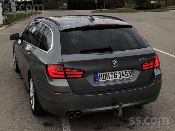 Grey BMW 530 2010 in Cesis, with an engine capacity of 3.00 L and mileage of 0 thousand km for 8990 €, photo 4 on AUTOMOTO.COM.LV