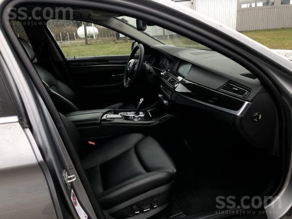 Grey BMW 530 2010 in Cesis, with an engine capacity of 3.00 L and mileage of 0 thousand km for 8990 €, photo 6 on AUTOMOTO.COM.LV