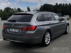 Grey BMW 530 2010 in Cesis, with an engine capacity of 3.00 L and mileage of 0 thousand km for 8900 €, photo 4 on AUTOMOTO.COM.LV