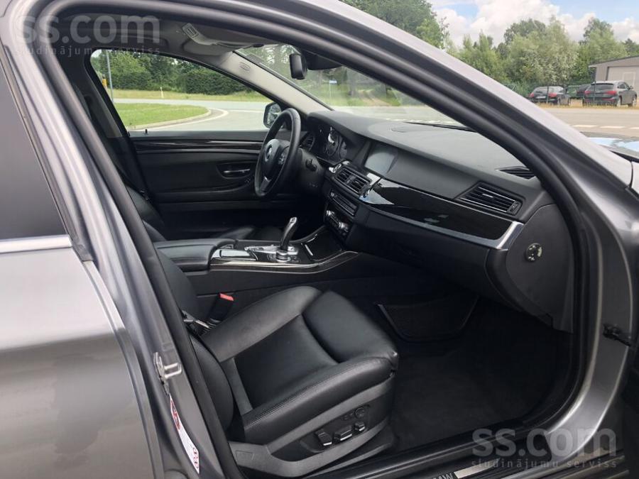 Grey BMW 530 2010 in Cesis, with an engine capacity of 3.00 L and mileage of 0 thousand km for 8900 €, photo 6 on AUTOMOTO.COM.LV