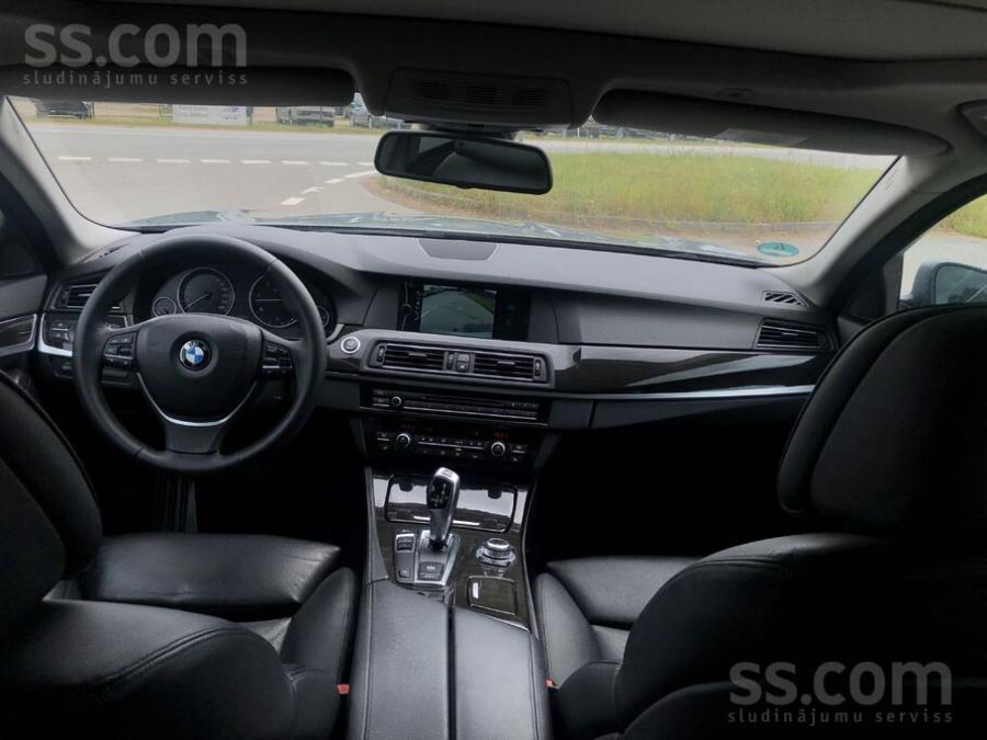 Grey BMW 530 2010 in Cesis, with an engine capacity of 3.00 L and mileage of 0 thousand km for 8900 €, photo 7 on AUTOMOTO.COM.LV