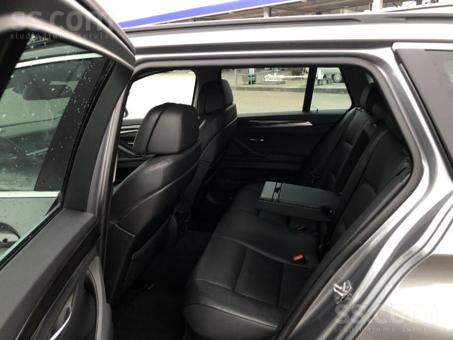 Grey BMW 530 2010 in Cesis, with an engine capacity of 3.00 L and mileage of 0 thousand km for 8900 €, photo 10 on AUTOMOTO.COM.LV