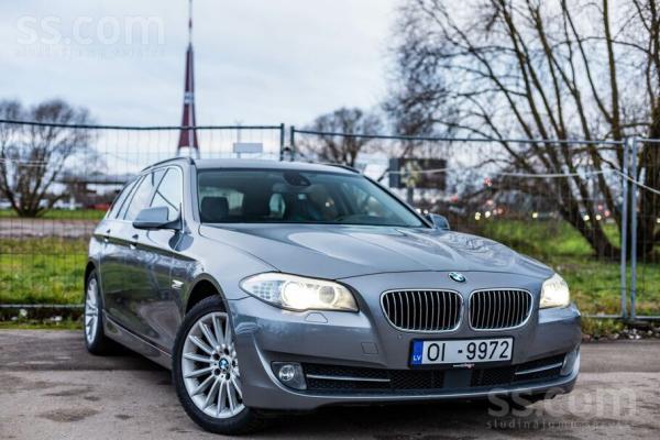 Grey BMW 530 2010 in Riga, with an engine capacity of 3.00 L and mileage of 261 thousand km for 9990 €, photo 2 on AUTOMOTO.COM.LV
