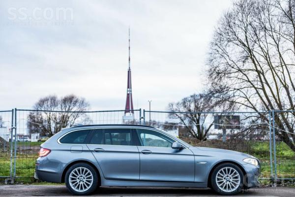 Grey BMW 530 2010 in Riga, with an engine capacity of 3.00 L and mileage of 261 thousand km for 9990 €, photo 5 on AUTOMOTO.COM.LV