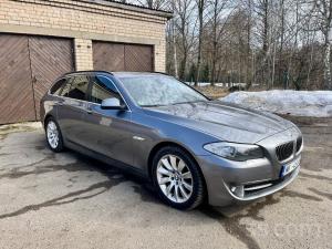 Pelēks BMW 530 2010 Preiļi, ar dzinēja tilpumu 3.00 L un nobraukumu 286 tūkst. km par 8850 €, foto  vietnē AUTOMOTO.COM.LV
