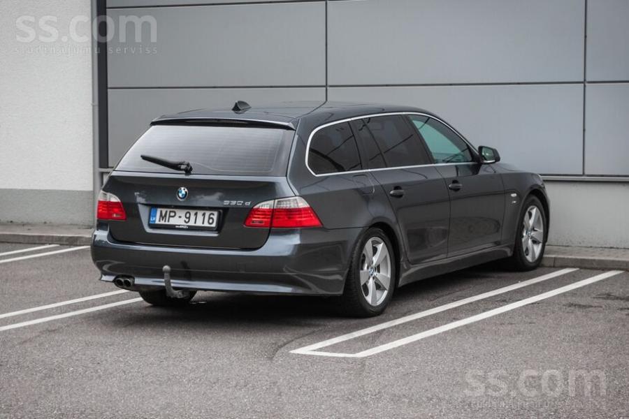 Pelēks BMW 530 2010 Rīga, ar dzinēja tilpumu 3.00 L un nobraukumu 337 tūkst. km par 6500 €, foto 5 vietnē AUTOMOTO.COM.LV