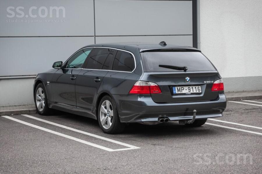 Pelēks BMW 530 2010 Rīga, ar dzinēja tilpumu 3.00 L un nobraukumu 337 tūkst. km par 6500 €, foto 7 vietnē AUTOMOTO.COM.LV