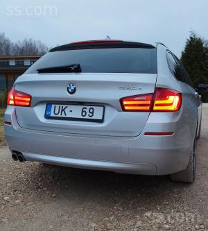 Grey BMW 530 2010 in Jelgava, with an engine capacity of 3.00 L and mileage of 284 thousand km for 8300 €, photo 8 on AUTOMOTO.COM.LV