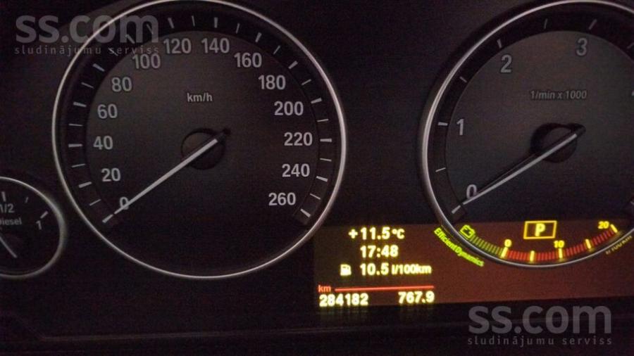 Grey BMW 530 2010 in Jelgava, with an engine capacity of 3.00 L and mileage of 284 thousand km for 8300 €, photo 9 on AUTOMOTO.COM.LV