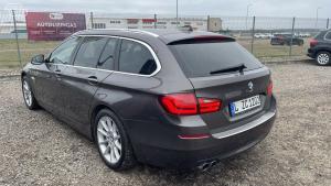Grey BMW 530 2011 in Marijampole, with an engine capacity of 3.00 L and mileage of 313 thousand km for 7990 €, photo 10 on AUTOMOTO.COM.LV