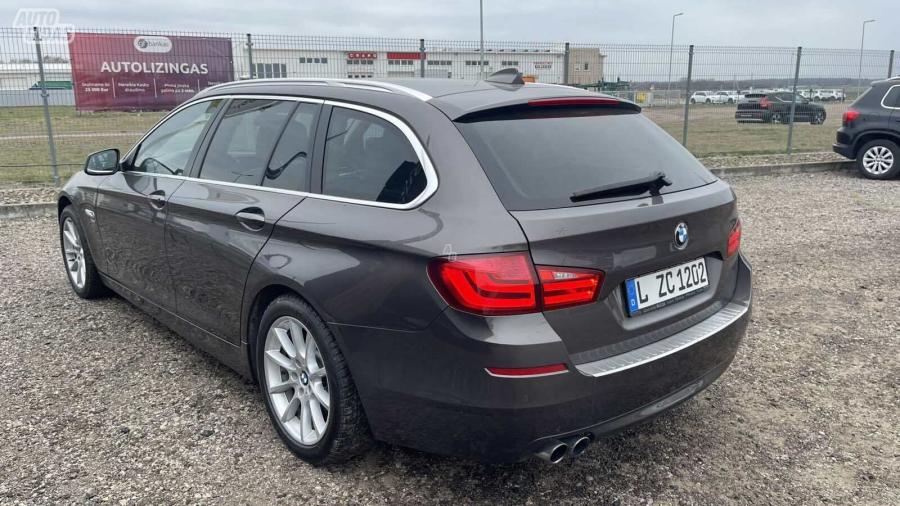 Grey BMW 530 2011 in Marijampole, with an engine capacity of 3.00 L and mileage of 313 thousand km for 7990 €, photo 10 on AUTOMOTO.COM.LV