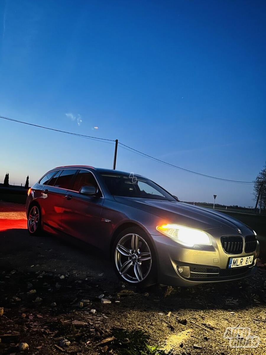Pelēks BMW 530 2011 Joniškis, ar dzinēja tilpumu 3.00 L un nobraukumu 345 tūkst. km par 8500 €, foto 11 vietnē AUTOMOTO.COM.LV