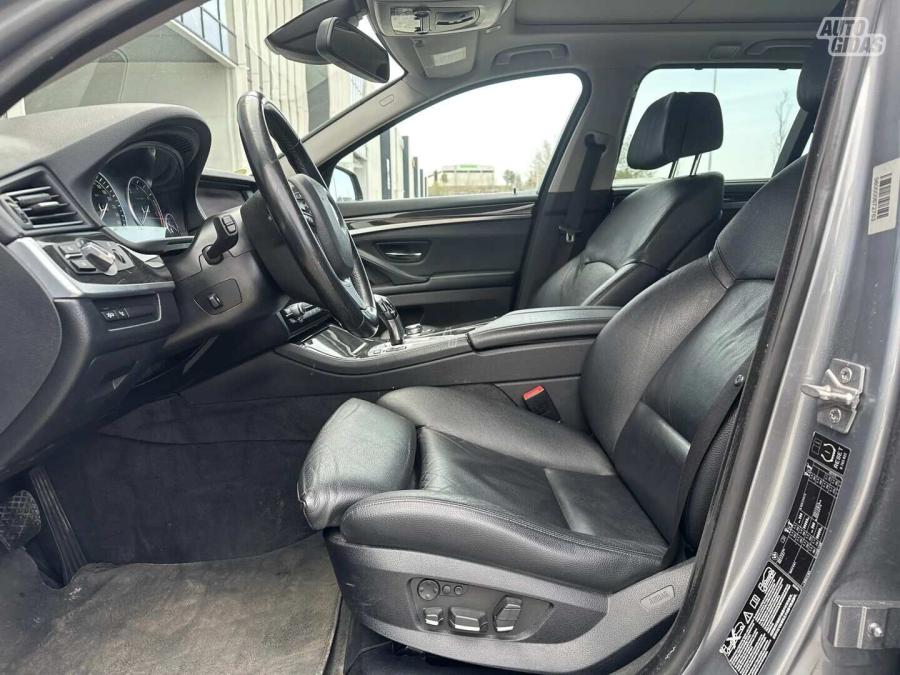 Grey BMW 530 2011 in Vilnius, with an engine capacity of 3.00 L and mileage of 371 thousand km for 7300 €, photo 9 on AUTOMOTO.COM.LV