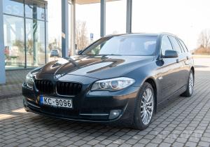 Grey BMW 530 2011 in Cesis, with an engine capacity of 3.00 L and mileage of 410 thousand km for 8750 €, photo 3 on AUTOMOTO.COM.LV