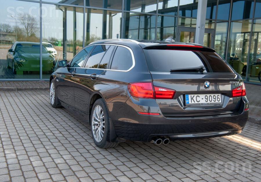 Grey BMW 530 2011 in Cesis, with an engine capacity of 3.00 L and mileage of 410 thousand km for 8750 €, photo 4 on AUTOMOTO.COM.LV