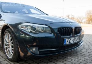Grey BMW 530 2011 in Cesis, with an engine capacity of 3.00 L and mileage of 410 thousand km for 8750 €, photo 9 on AUTOMOTO.COM.LV