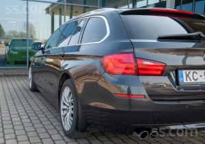 Grey BMW 530 2011 in Cesis, with an engine capacity of 3.00 L and mileage of 410 thousand km for 8750 €, photo 11 on AUTOMOTO.COM.LV