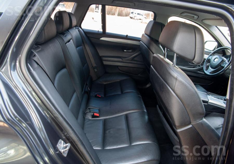 Grey BMW 530 2011 in Cesis, with an engine capacity of 3.00 L and mileage of 410 thousand km for 8750 €, photo 22 on AUTOMOTO.COM.LV