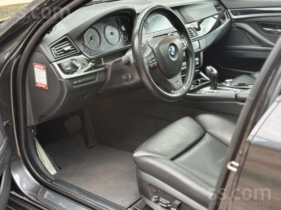 Grey BMW 530 2011 in Riga, with an engine capacity of 3.00 L and mileage of 254 thousand km for 10500 €, photo 8 on AUTOMOTO.COM.LV