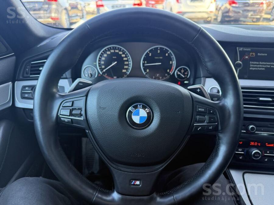Pelēks BMW 530 2011 Talsi, ar dzinēja tilpumu 3.00 L un nobraukumu 270 tūkst. km par 12770 €, foto 12 vietnē AUTOMOTO.COM.LV