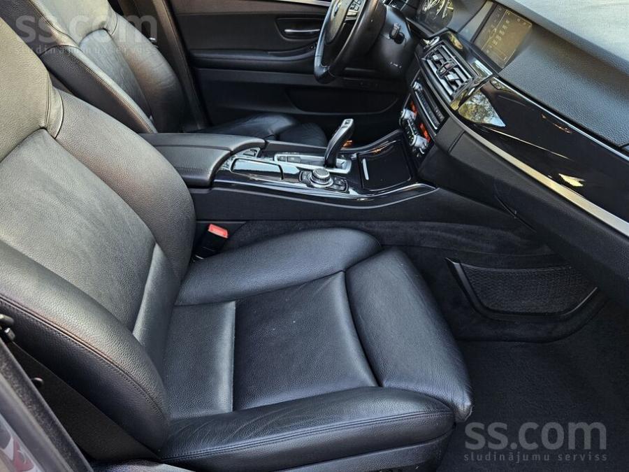 Grey BMW 530 2011 in Jekabpils, with an engine capacity of 3.00 L and mileage of 338 thousand km for 8490 €, photo 19 on AUTOMOTO.COM.LV