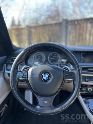 Pelēks BMW 530 2011 Rīga, ar dzinēja tilpumu 3.00 L un nobraukumu 329 tūkst. km par 9850 €, foto 12 vietnē AUTOMOTO.COM.LV