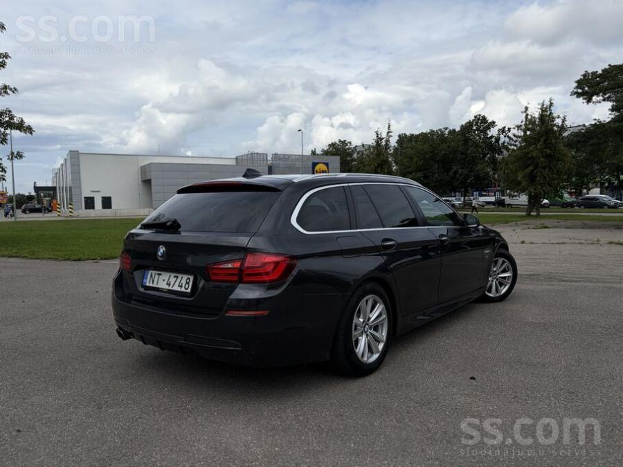 Grey BMW 530 2011 in Riga, with an engine capacity of 3.00 L and mileage of 360 thousand km for 9490 €, photo 7 on AUTOMOTO.COM.LV